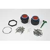 Amazon.com: Deutsch HDP20 Bulkhead 23-pin Connector kit, 14-16 AWG ...