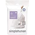Amazon.com: Simplehuman Bin Trash Can Bags Liners New 6l Litres Size B ...