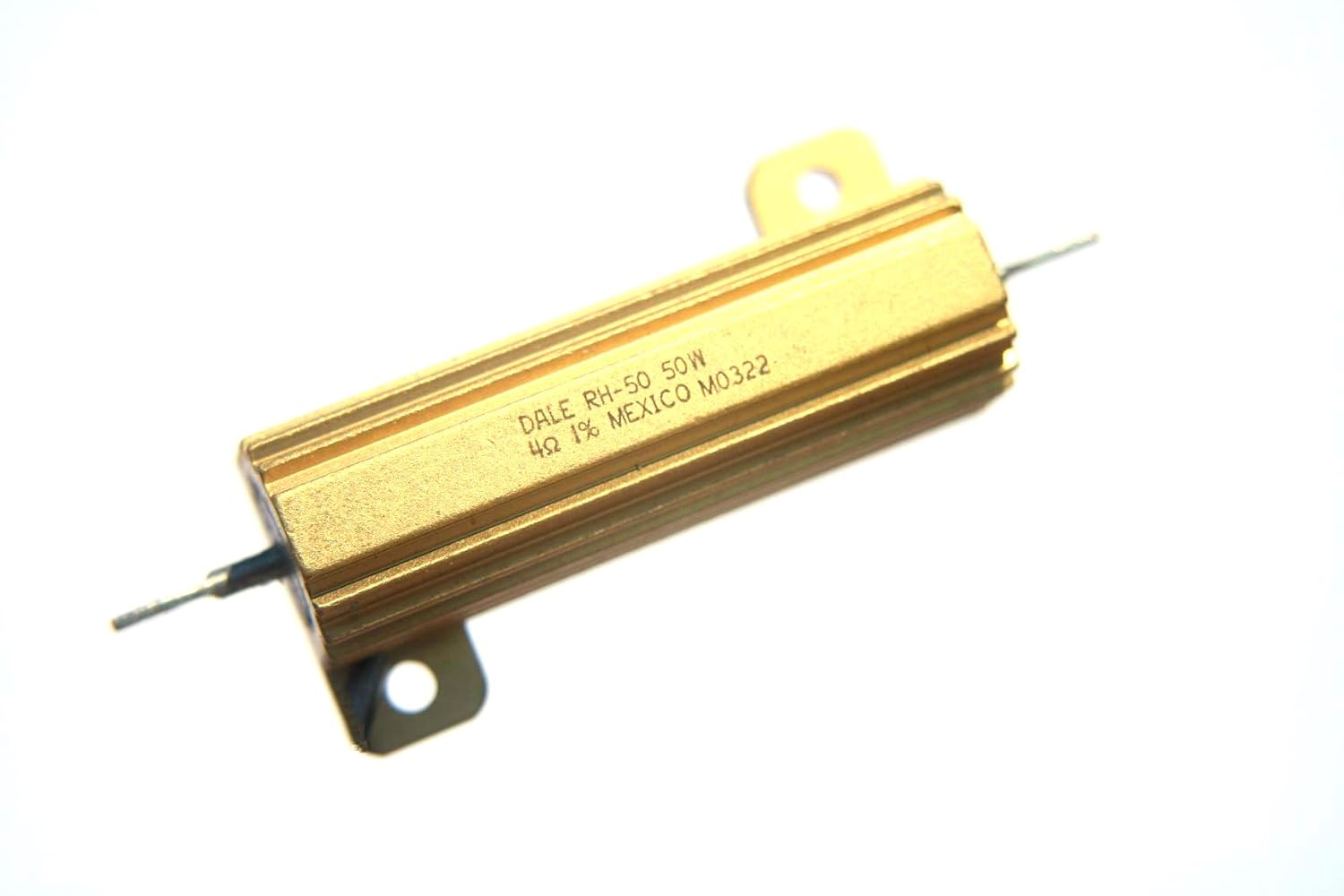 2pcs Dale/Vishay 4ohm 50watt 1% Aluminum Resistors Dummy Load ...