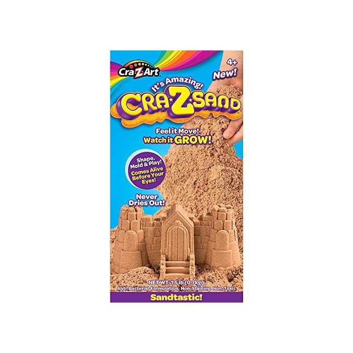 Buy Cra-Z-Art It's Amazing CRA-Z-Sand 1.5 lb Box of Sandtastic Sand ...