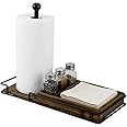 Amazon.com - MyGift Rustic Kitchen and Dining Combo Caddy - Burnt Solid ...