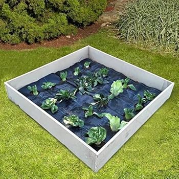 Amazon.com : Agfabric Easy-Plant Weed Block for Raised Bed Outdoor ...