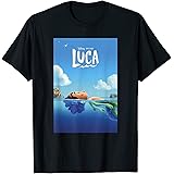 Amazon.com: Disney and Pixar’s Luca Movie Logo T-Shirt : Clothing ...