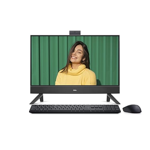 Dell Inspiron 24 Inch All-in-One Computer, Windows 11 Home, AMD Ryzen 5 ...