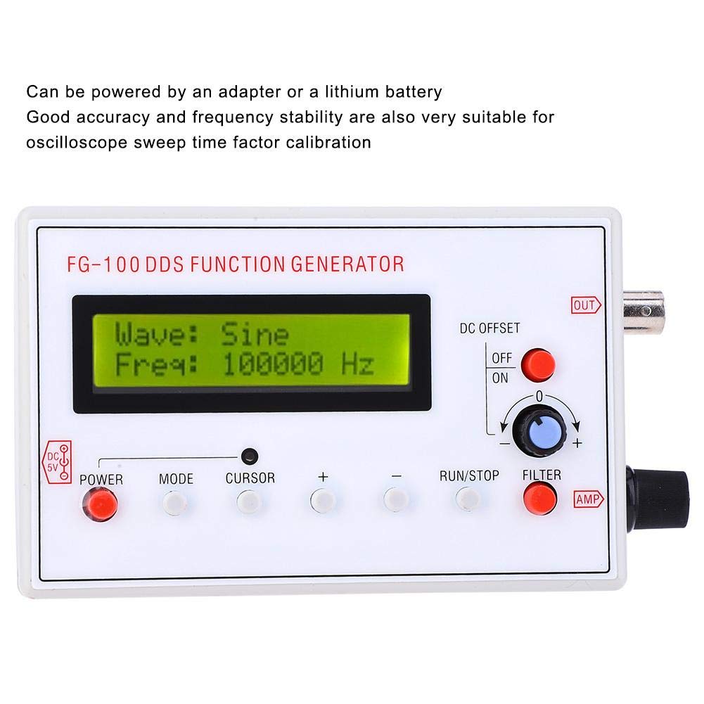 FG-100 DDS Signal Generator Counter High Accuracy Function Generator ...