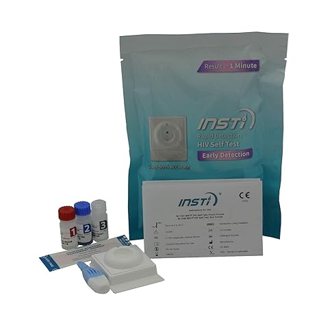 HIV Self Test INSTI® - Home Test Kit, Instant Results, 99% Accurate, CE ...