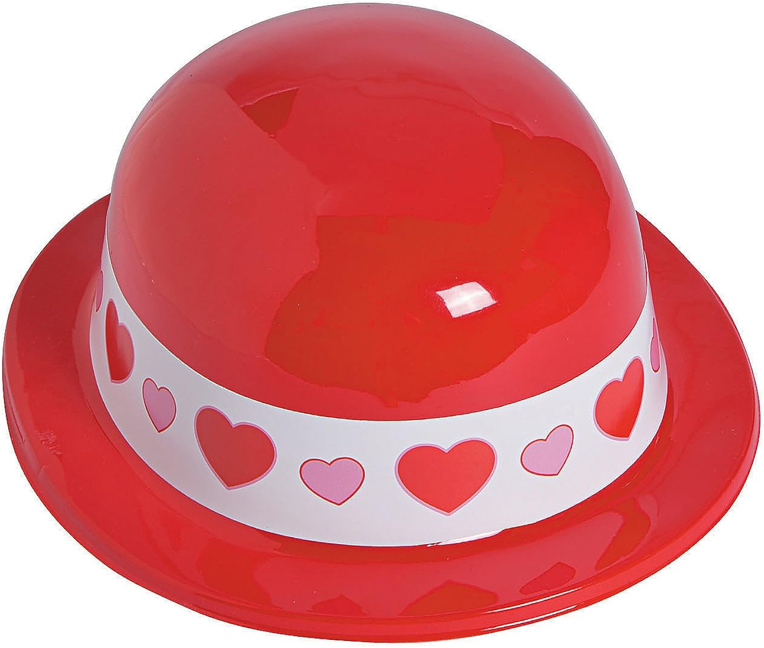 Amazon.com: Fun Express Valentine's Day Hearts Derby Hats (Set of 12 ...