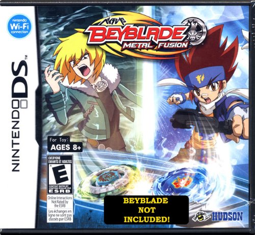 Beyblades Nintendo DS Video Game Beyblade Metal Fusion Standard Version ...