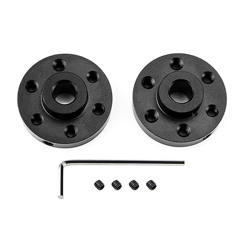 FYSETC 2PCS 6mm Flange Coupling Connector, Rigid Universal Aluminum ...