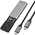 Amazon.com: iDsonix M.2 NVMe PCIe SSD Enclosure Adapter Tool Free Aluminum, NVMe to USB C 3.2 ...