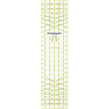Amazon.com: Omnigrid OmniAngle 6 by 24-Inch Non-Slip Wedge Ruler