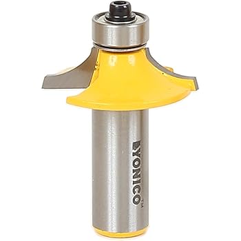 Yonico 12161 Drawer and Cabinet Door Front Edging Thumbnail Router Bit ...