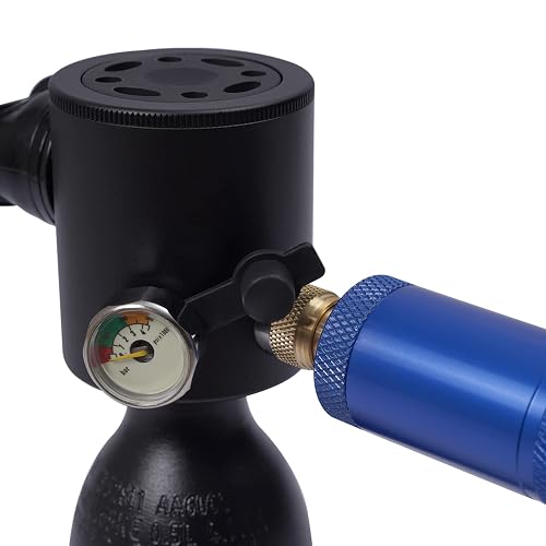 Snorkeling Emergency Air Supply Mini Scuba Tank Kit – 0.5L Air Tank ...