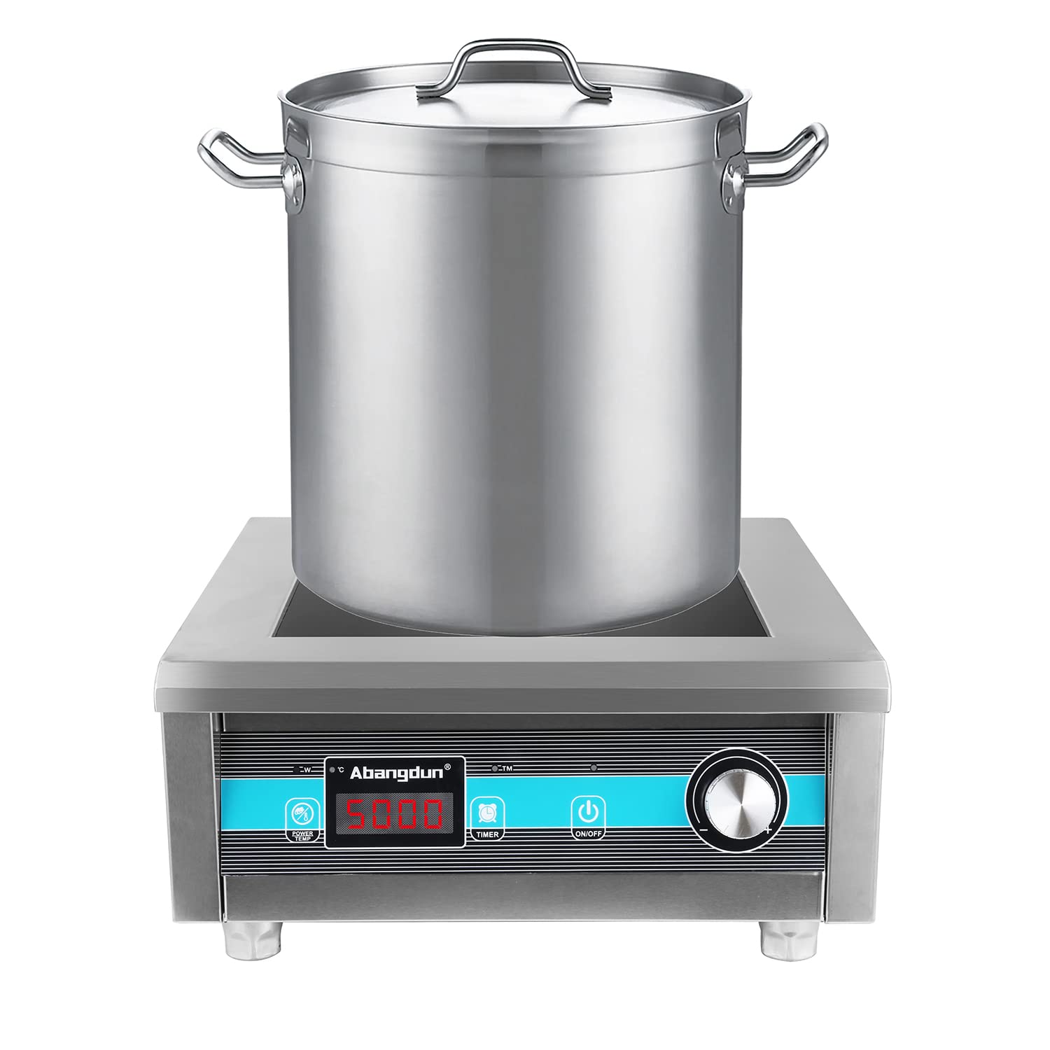 Mua Commercial Induction Cooktop 5000W/220V Commercial Range Countertop ...