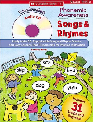 Phonemic Awareness Songs & Rhymes: Blevins, Wiley: 9780439661140 ...