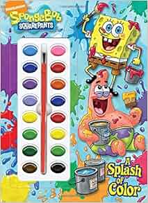 A Splash of Color! (SpongeBob SquarePants): Golden Books: 9780375857324 ...