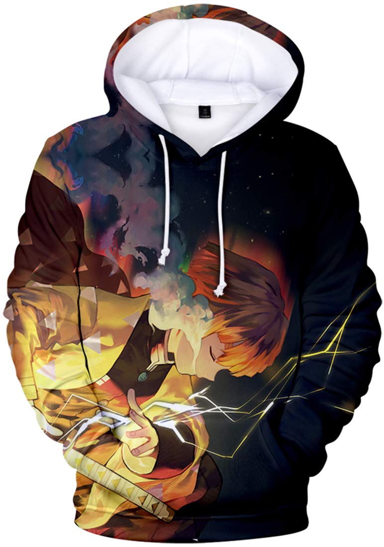 Mua Nezuko Tanjiro Boys' Hoodie Cosplay Costume Hoodie 3D Print Funny ...