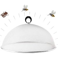 Amazon.com: Metal Mesh Screen Food Cover, Stainless Steel Dome Food ...