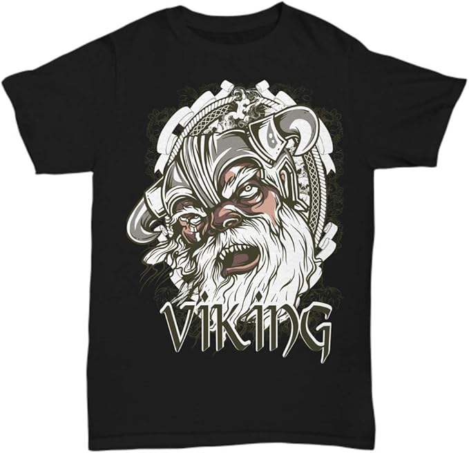 Amazon.com: Viking Unisex T- Shirt - Perfect Present for Fans of ...