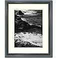 Amazon.com - Frames by Mail Blue Grey Picture Frame with White Matte ...