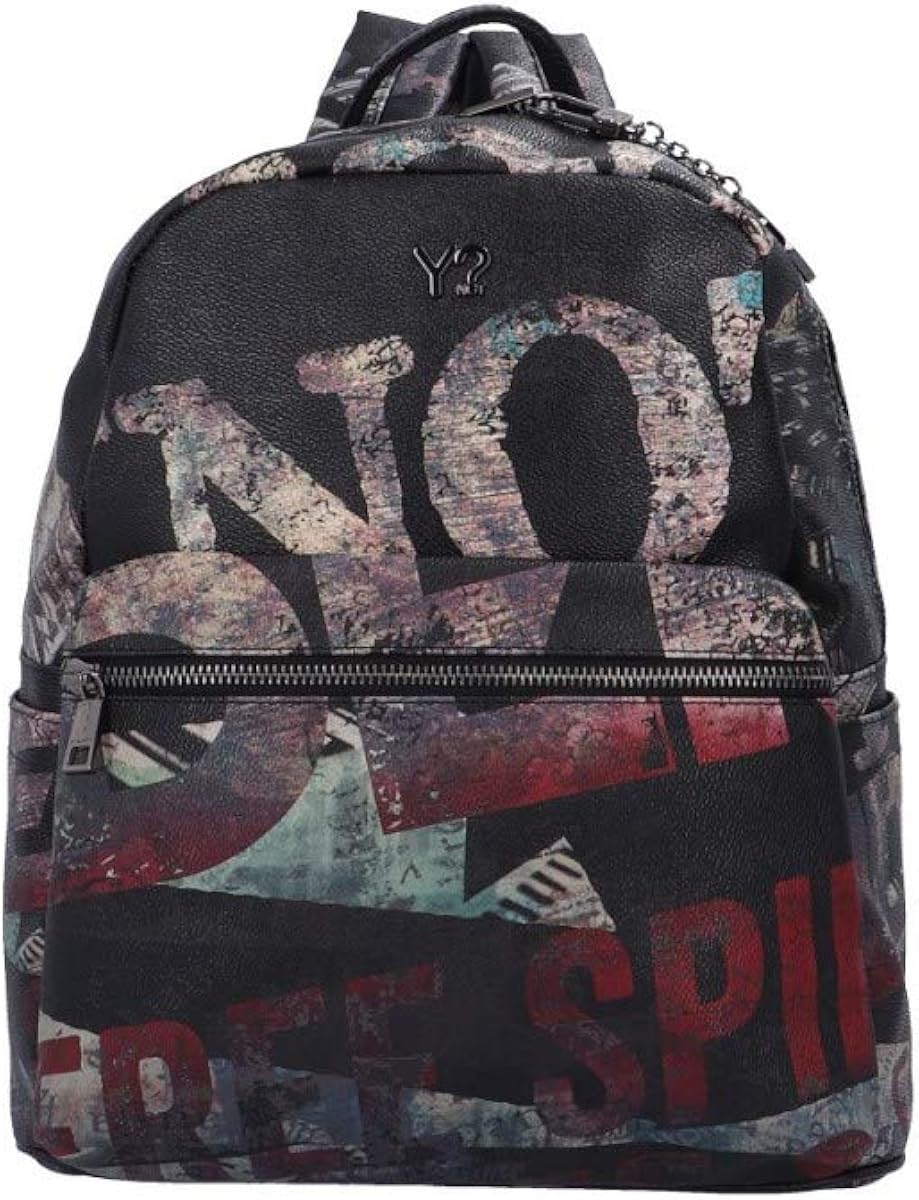 Gioshi Srl Ynot? Zaino Underground UND381F0 Black Trimming: Amazon.it ...