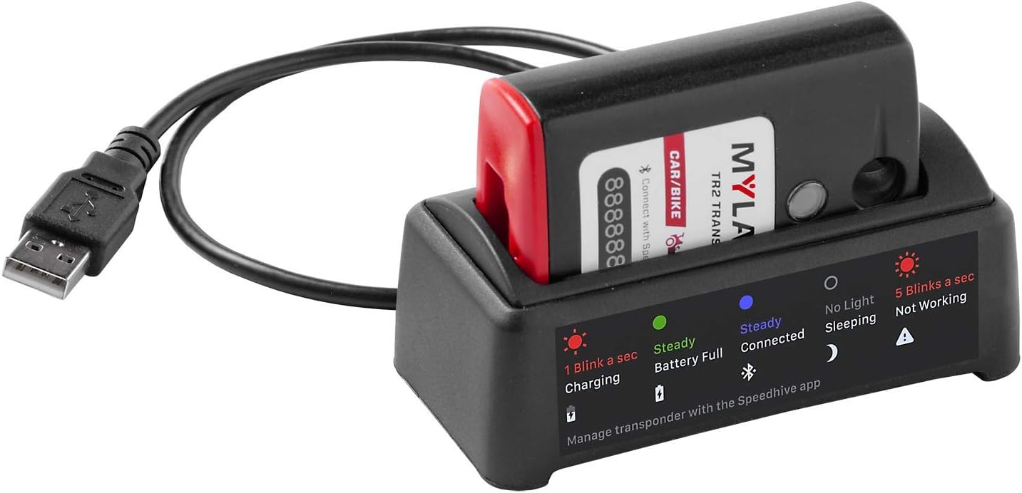 Amazon.com: MyLaps TR2 Transponder, Rechargeable, for Car/Bike ...