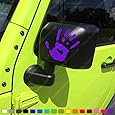 Amazon.com: Two Wave Stickers Compatible with Jeep Wrangler JL JT JK TJ ...
