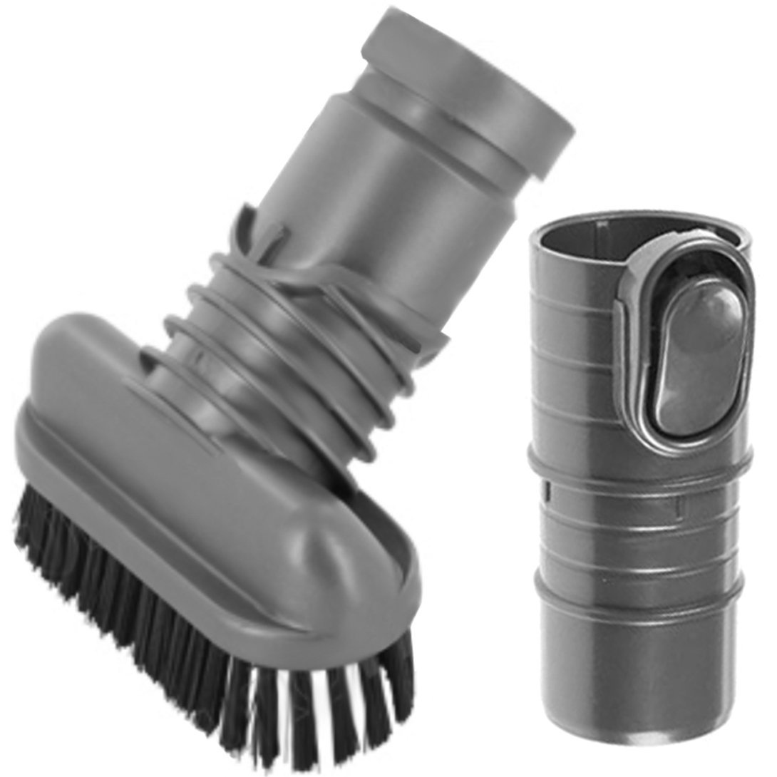 SPARES2GO Stubborn Dirt Dusting Brush Tool + Adaptor Kit for DYSON DC39 ...
