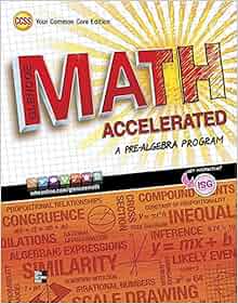 Glencoe Math Accelerated, Student Edition (MERRILL PRE-ALGEBRA): McGraw ...