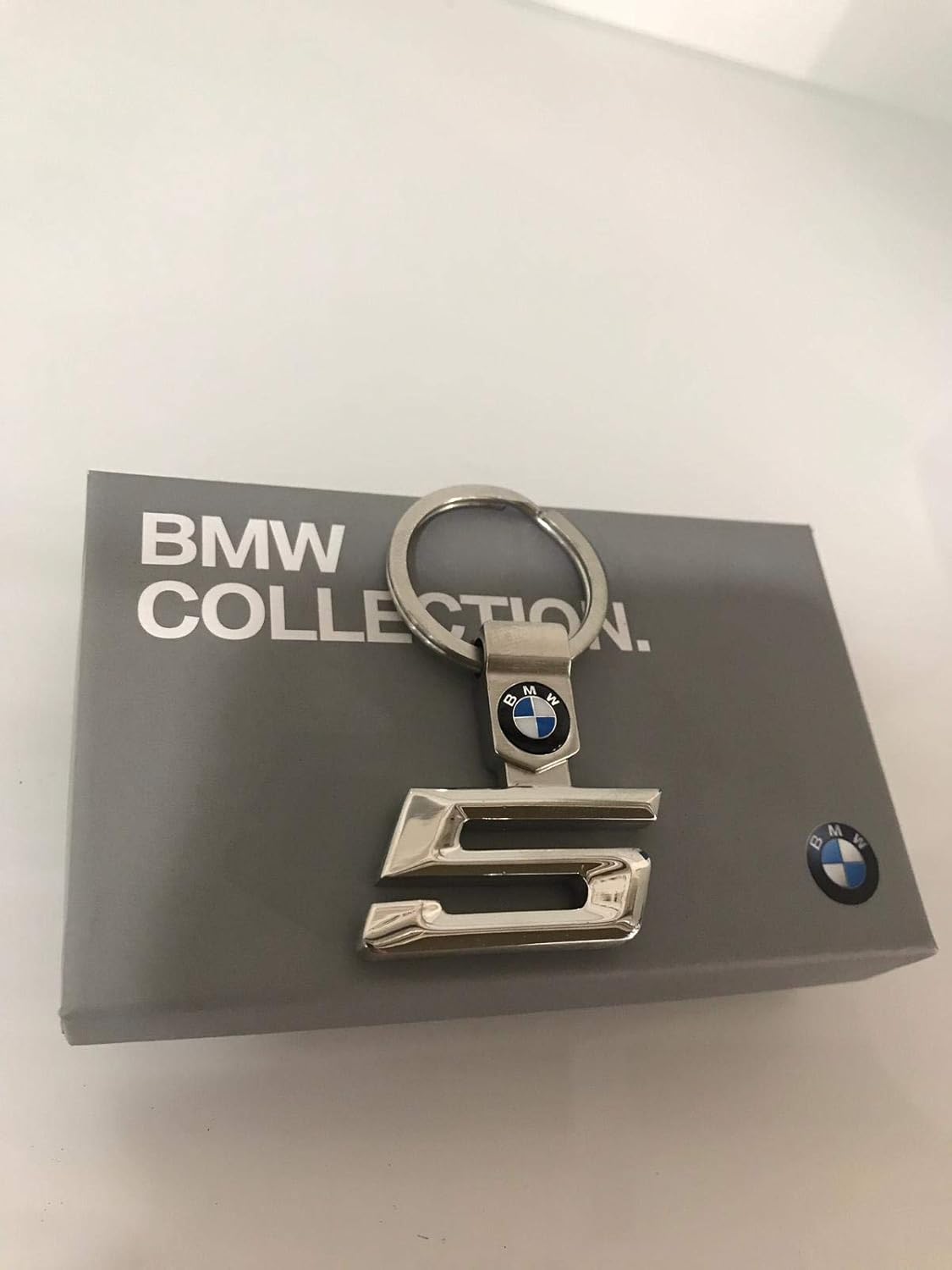 BMW Original Hauptkollektion Stylischer Edelstahl-Schlüsselanhänger 5er ...