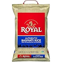Amazon.com : Royal White Basmati Rice, 20 Pound (Pack of 1) : Dried ...