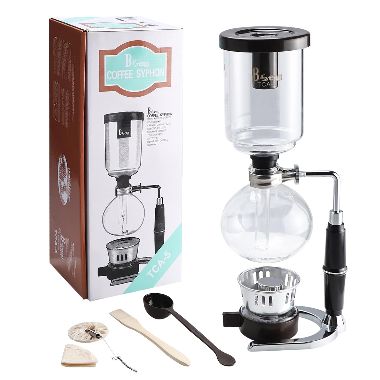 Mua 5-Cup Coffee Syphon Tabletop Siphon (Syphon) Coffee Maker trên ...