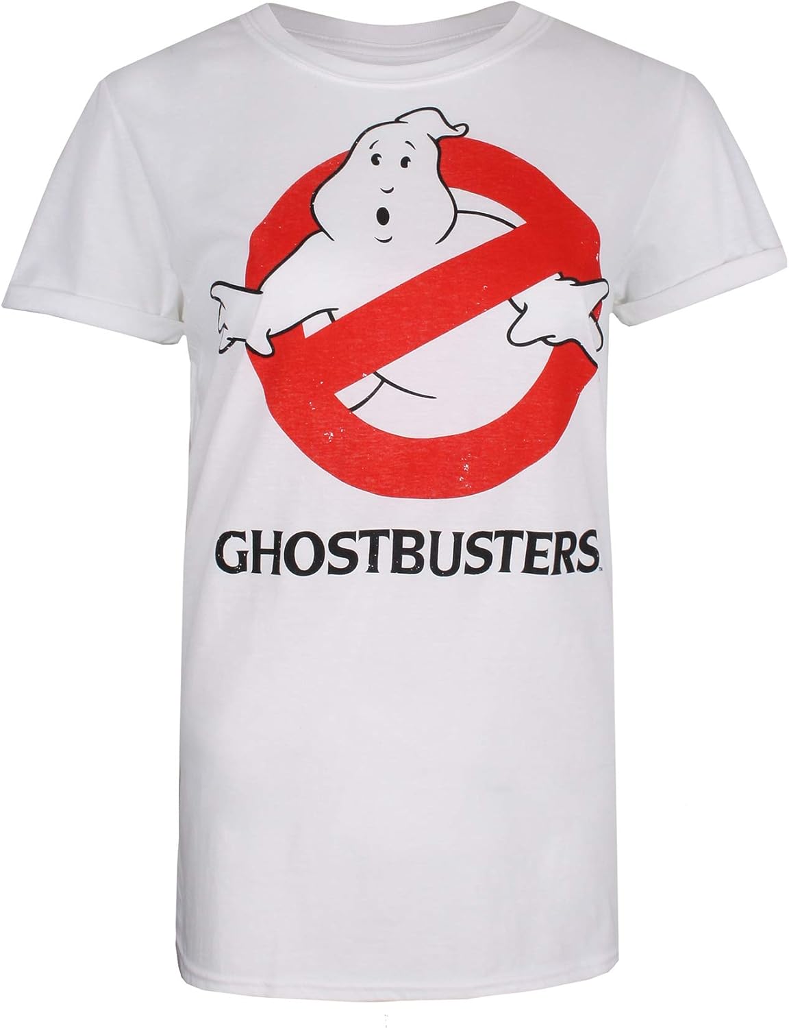 Ghostbusters Women's Logo T-Shirt: Amazon.co.uk: Clothing
