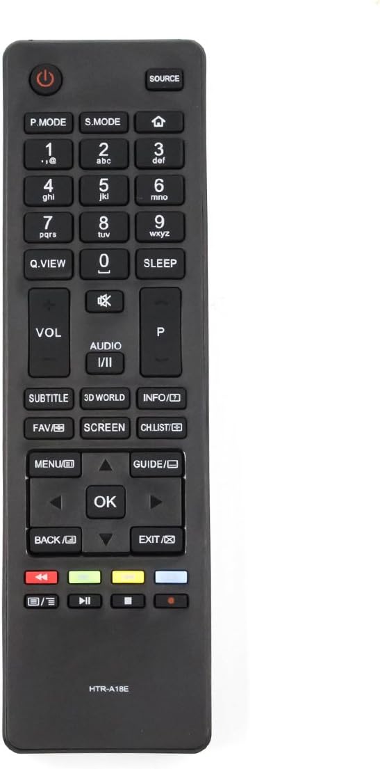 Amazon.com: New HTR-A18E Remote Compatible with Haier TV LE32B8500T ...