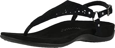 Vionic Women's Kirra Backstrap Sandals in Natural Snake : Amazon.ca ...