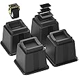 Amazon.com: ZTON Bed Furniture Risers Elevation in Height 5" Heavy Duty ...