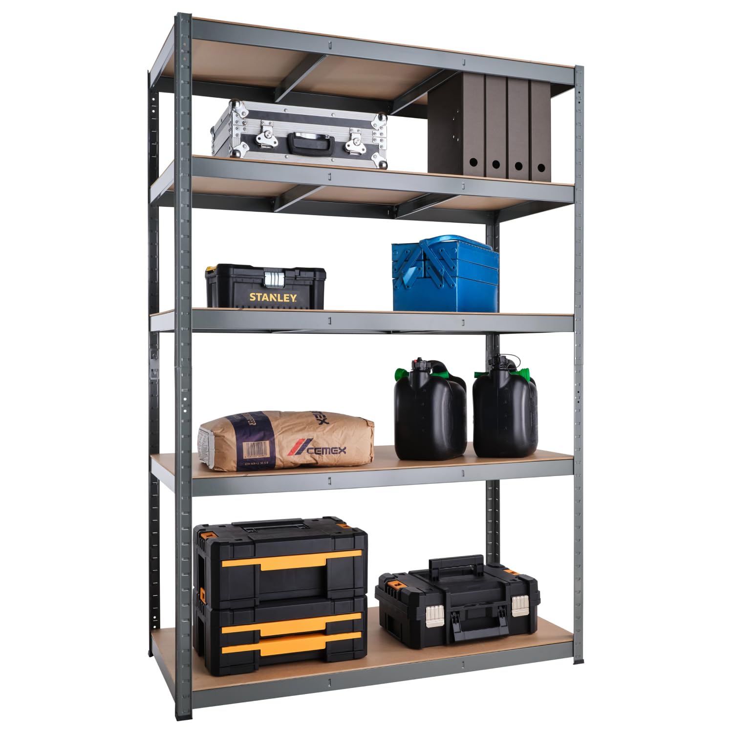 G-Rack Garage Shelving Unit: 180cm x 120cm x 45cm | Single Bay ...