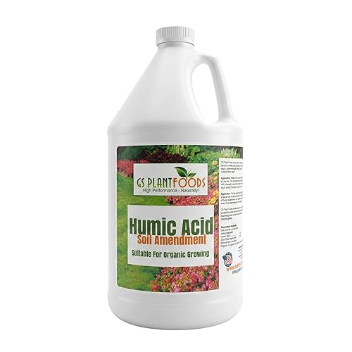 GS Plant Foods Humic Acid Soil Amendment – Leonardite-Derived Liquid ...