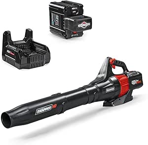 Amazon.com : Snapper HD 48V MAX Cordless Electric 450 CFM Leaf Blower Kit with (1) 2.0 Battery ...