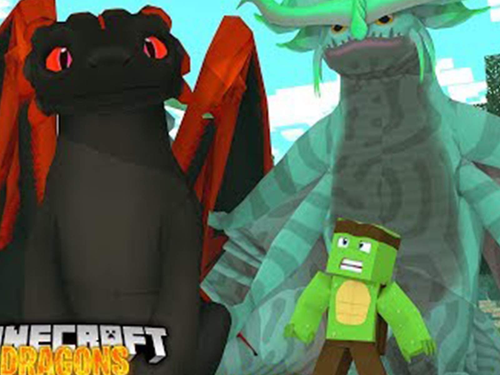 Watch Clip: Tiny Turtle Minecraft Dragons | Prime Video