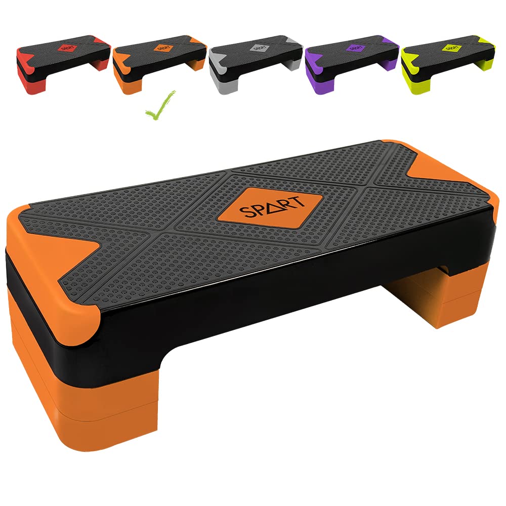 SPART Adjustable Workout Aerobic Stepper, Aerobic Exercise Step ...