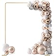 Amazon.com : DOEWORKS Wedding 6.5 FT Gold Rectangle Arch Stand, Metal ...