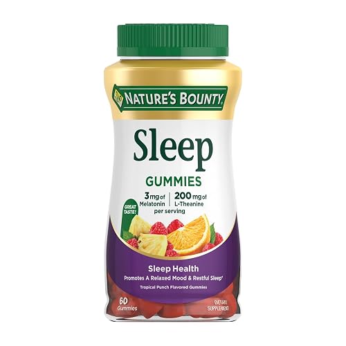 Nature's Bounty 3mg Melatonin and 200mg L-theanine, 60 Count in Oman ...
