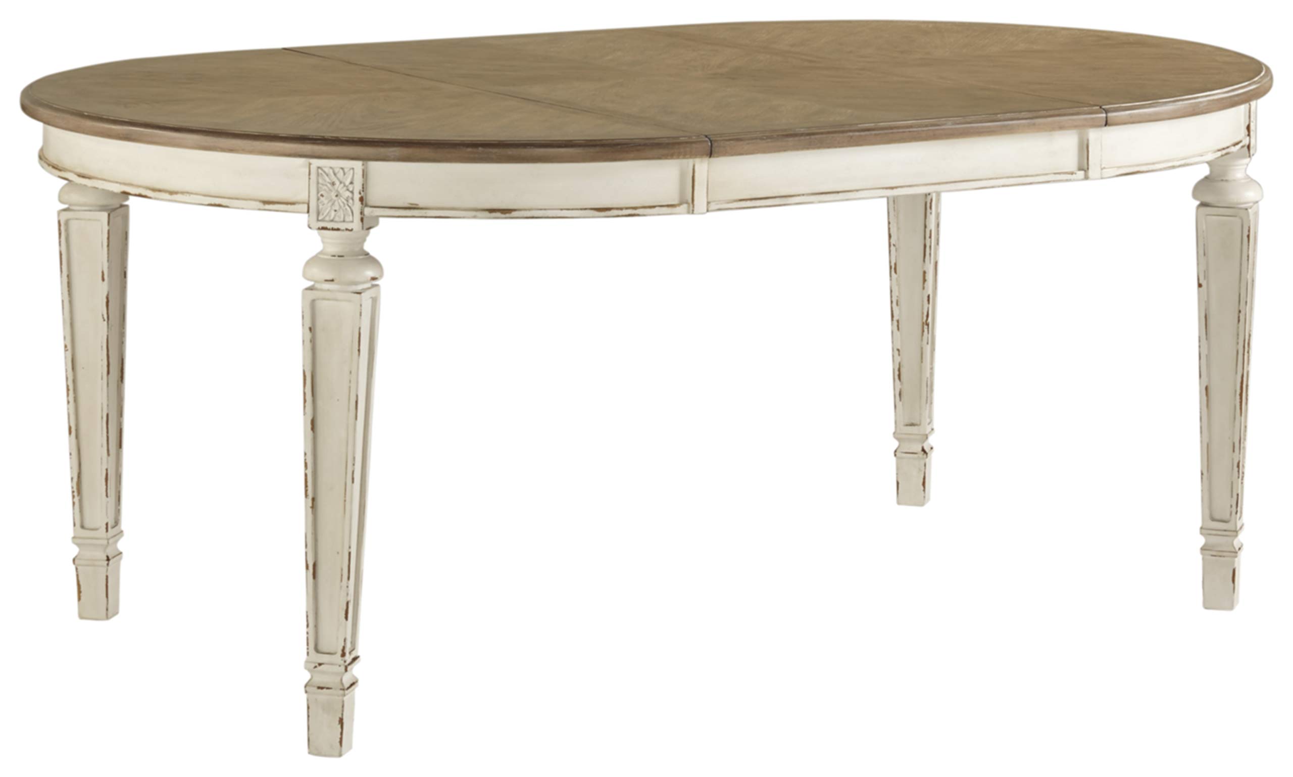 Signature Design by Ashley Realyn French Country Oval Dining Room ...