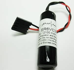Amazon.com : ER6VC3, 153198-1, 479348-1, ERC 3.6v Motoman replacement ...