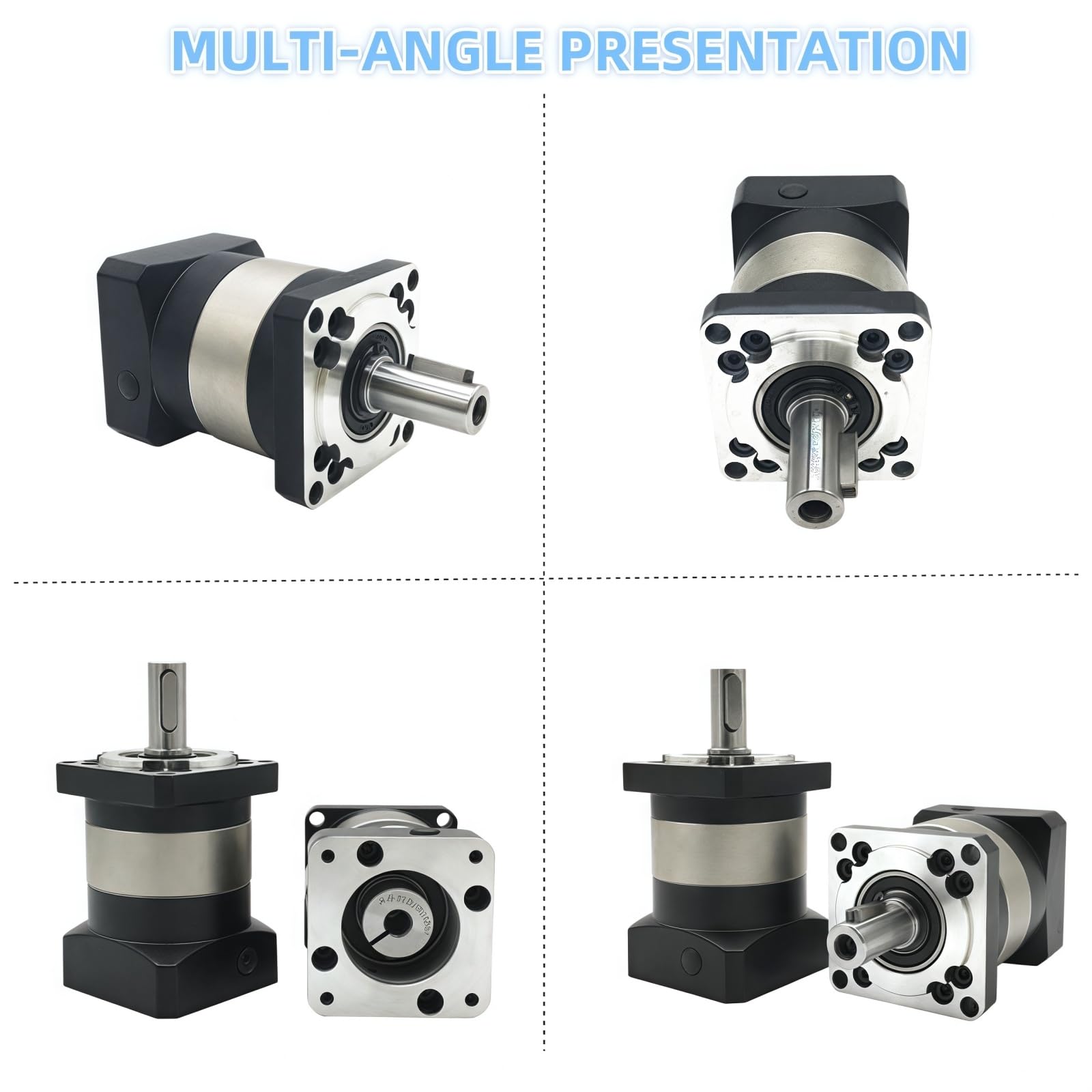 Nema 23 Planetary Gearbox Speed Reducer Backlash 12 Arcmin Gear Ratio ...