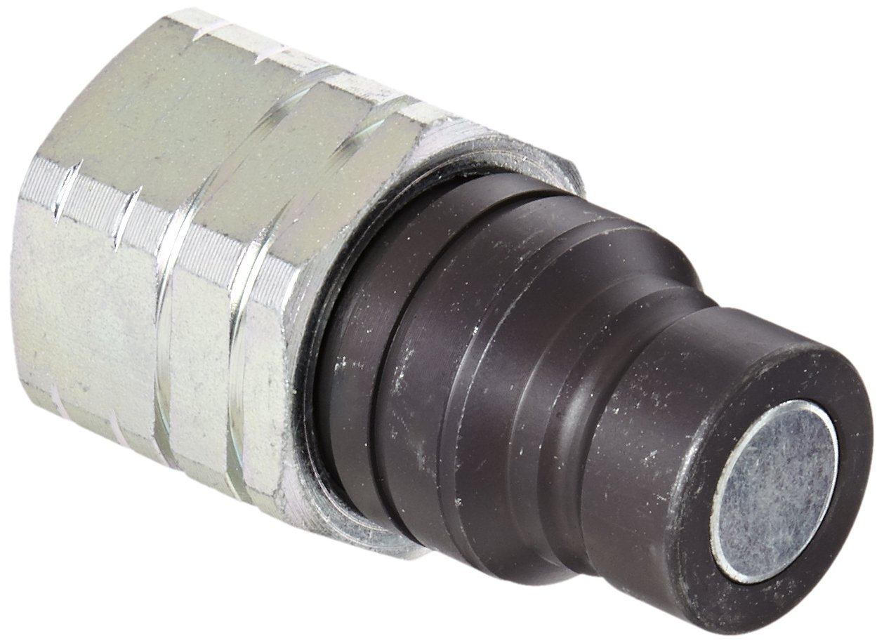 Flat Face Eaton Hansen 12FFP50 Steel Hydraulic Quick Coupler 1/2 NPT ...