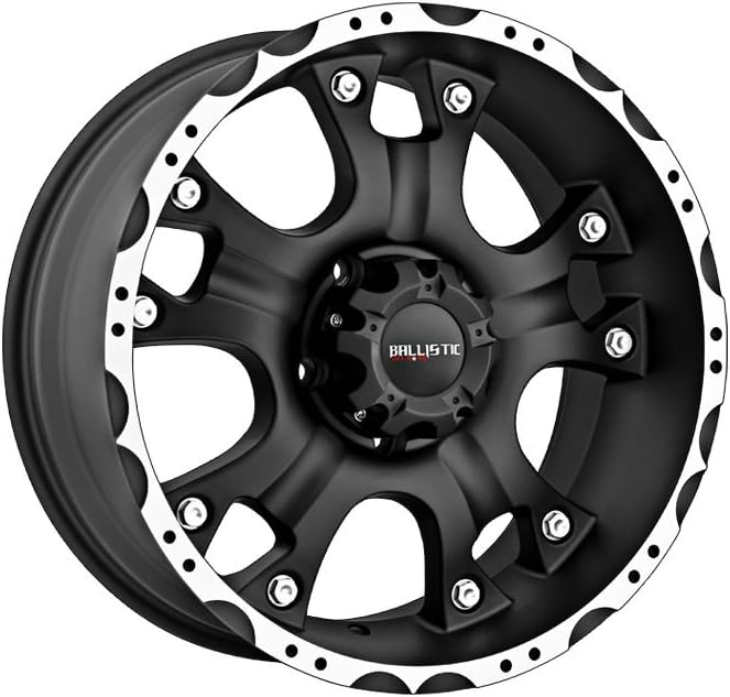 Amazon.com: Ballistic Off-Road 811 Wheel with Painted Finish (17x9 ...