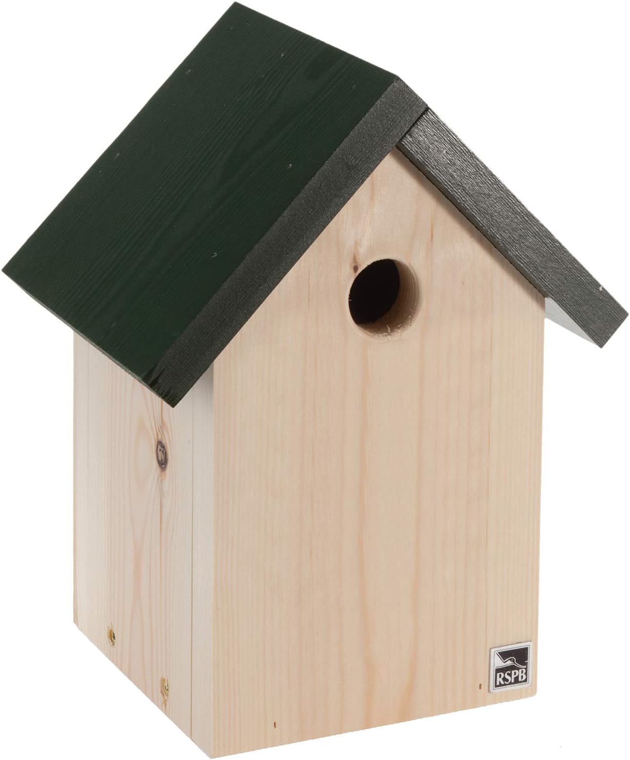 RSPB Wooden Apex Classic Wild Garden Bird Box, Supporting the RSPB ...