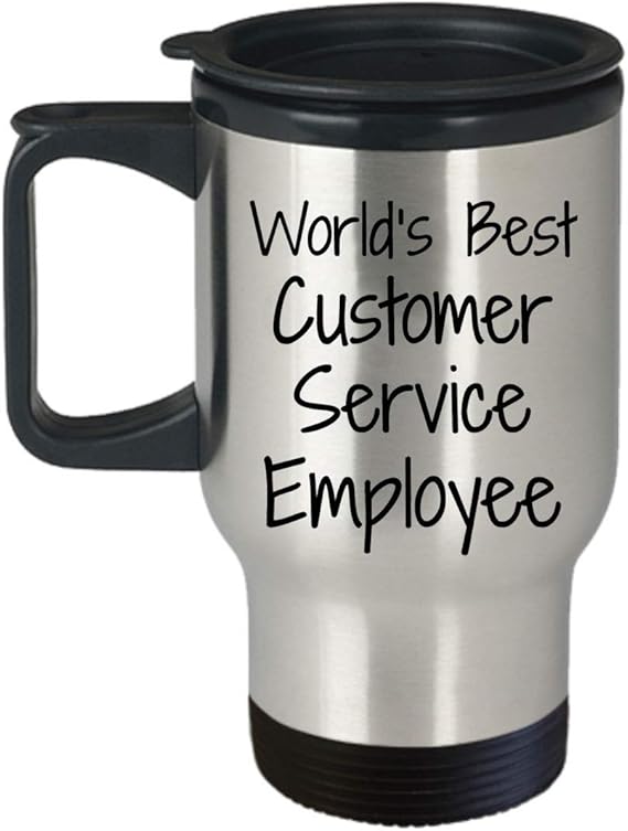 Amazon.com: Gift For Customer Service Employee - World's Best - Fun ...